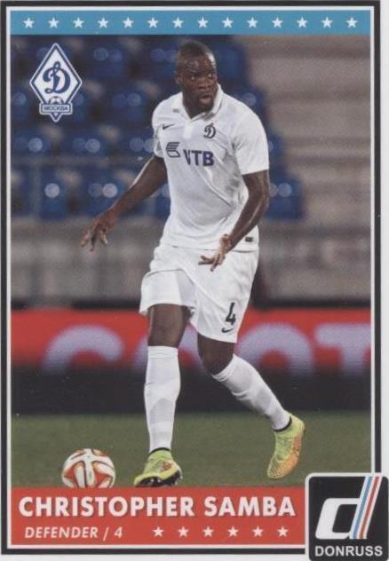 2015 Panini Donruss - Christopher Samba #92 for sale online | eBay