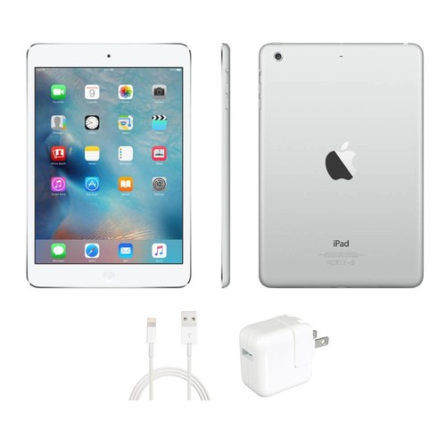 Apple iPad Mini 3 (2014) Silver 16 GB WiFi Fair Condition 842740046258 ...