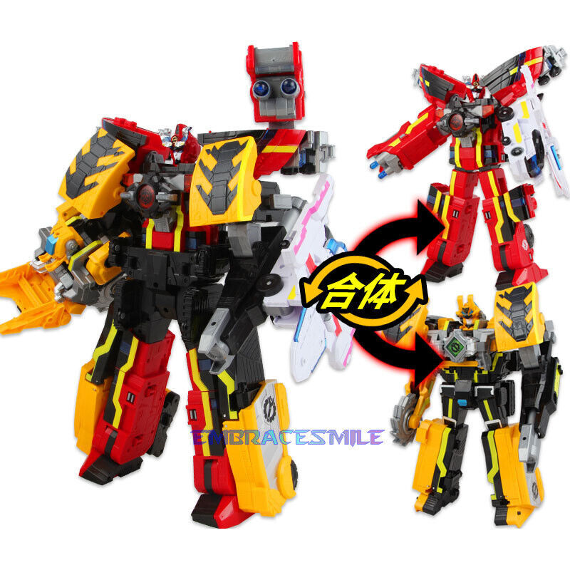 Gaint Savers Rescue Engine Deluxe Transformation Robot Action Figure ...