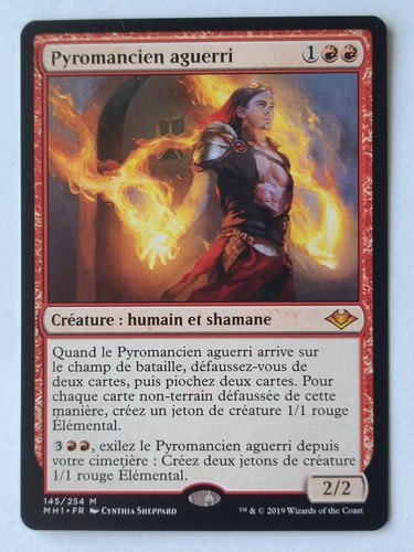 MTG Magic ♦ Pyromancien aguerri ♦ Seasoned Pyromancer ♦ French NM ...