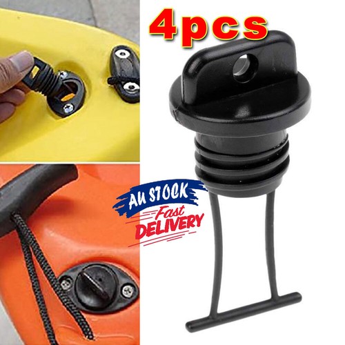 4 x Drain Bung Boat Coarse Thread Replacement Bungs Only Marine Plugs ...