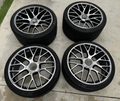 Used Porsche 991 Turbo S Wheel CENTER LOCK Set 20" 9Jx20H2 ET51,11 ...