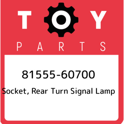 81555-60700 Toyota Socket, rear turn signal lamp 8155560700, New ...