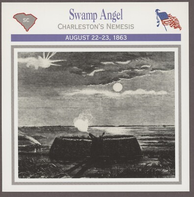 Swamp Angel Atlas Civil War Card Artillery Arms Ammunition | eBay