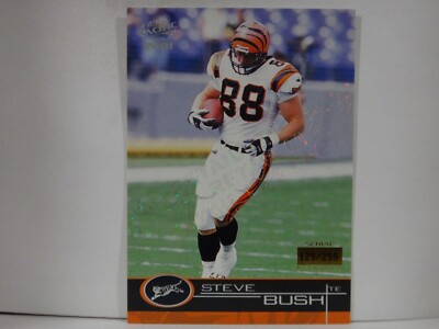 2001 Pacific Retail LTD #88 Steve Bush Rookie Football Card /299 | eBay
