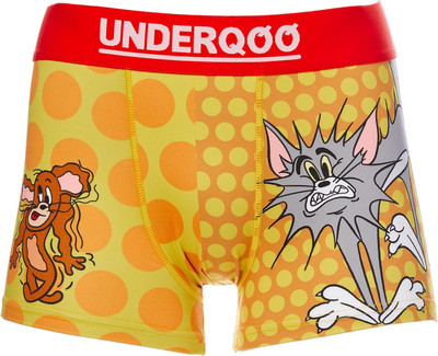 UNDERQQQ(アンダークー) Under-The-Goo Tom & Jerry Ooops 3P Men'S Boxer Shorts ...