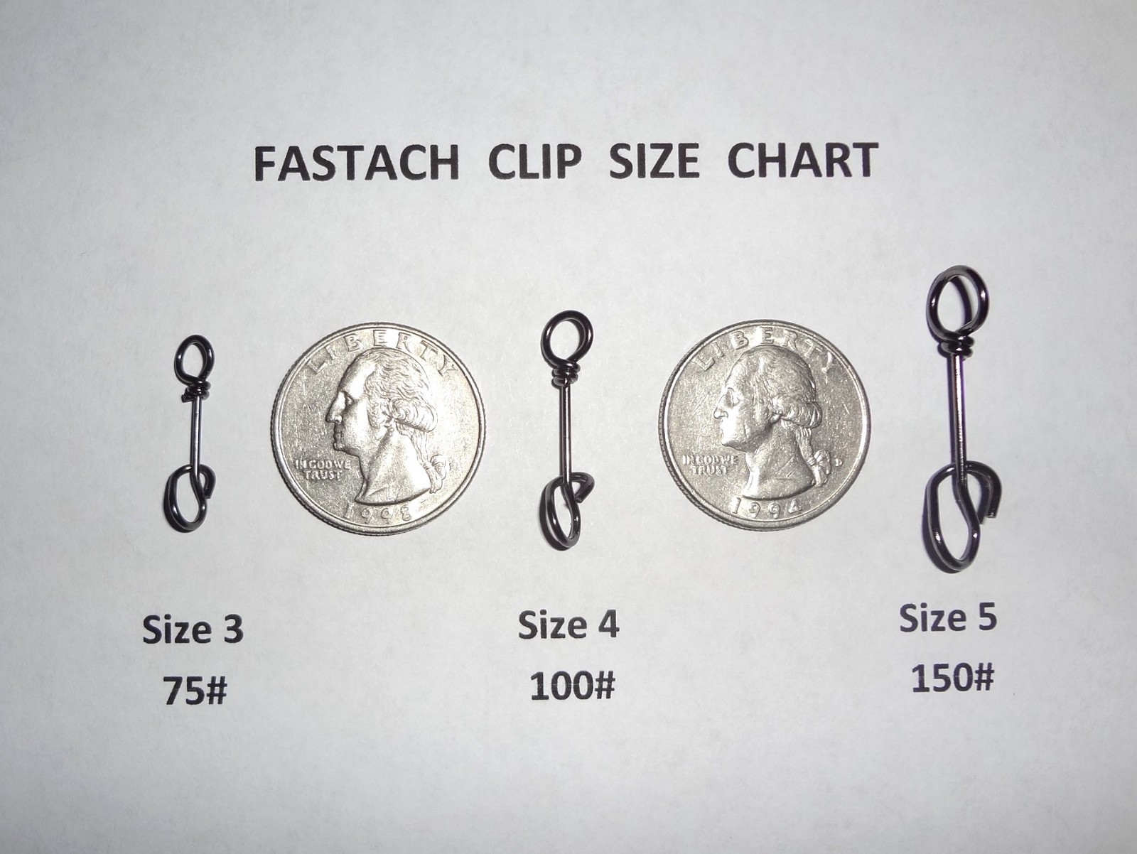 (3-Pack) MUSKY / PIKE - FASTACH CLIP SNAP - FLUOROCARBON LEADERS (CRANE ...