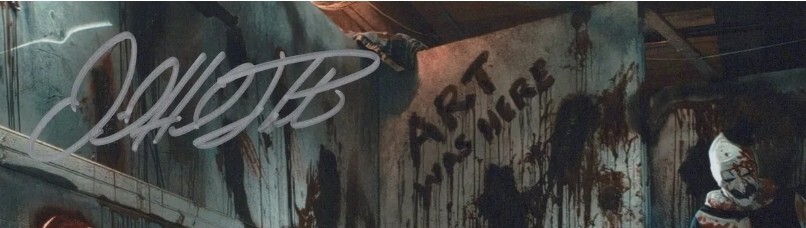 "Terrifier 2" - DAVID HOWARD THORNTON & KAILEY HYMAN - Signed 8x10 ...