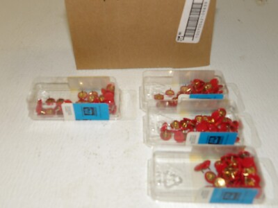 RED THUMB TACKS | eBay