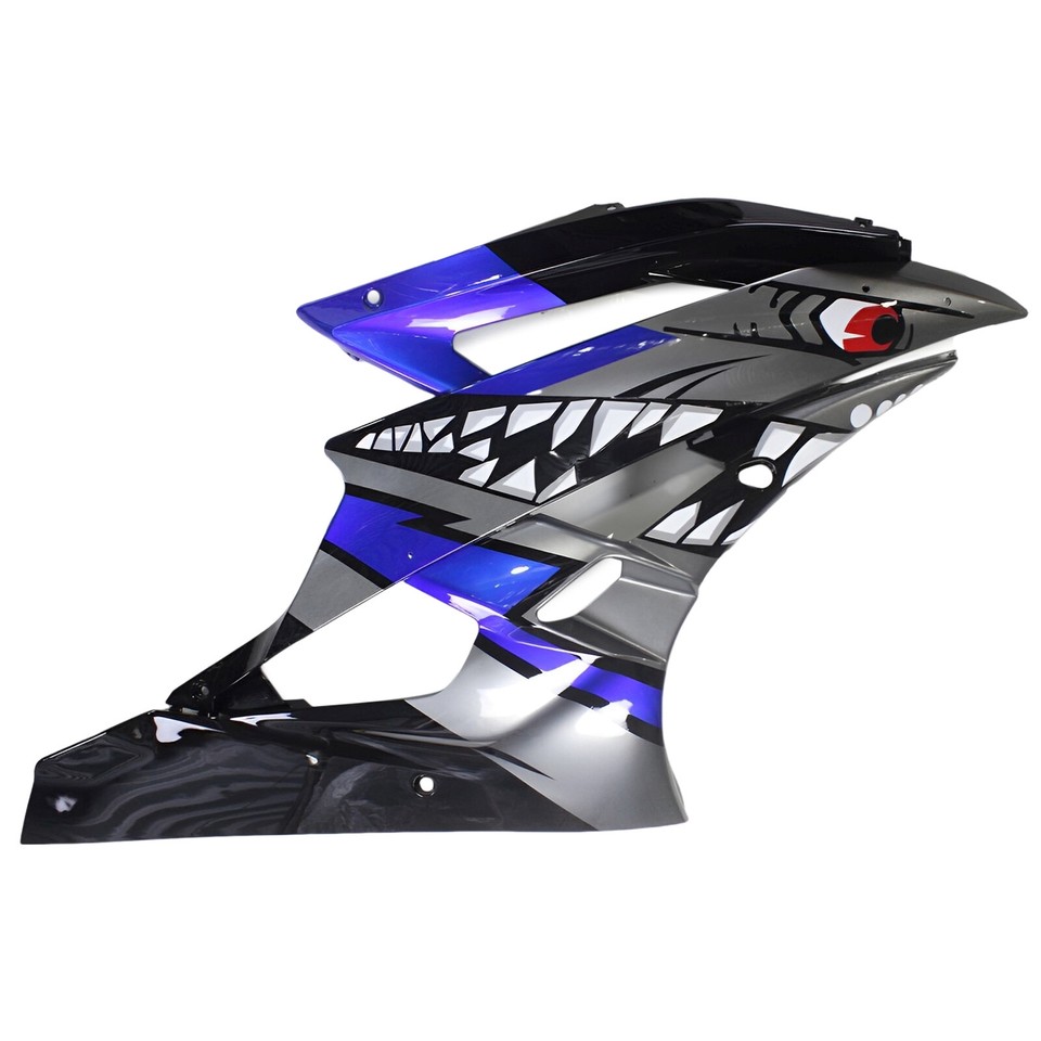 Grey Blue Black ABS Fairings Bodywork for YZF R6 2006 2007 Yamaha ...