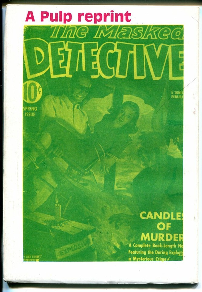 Black Book Detective 1/1940-reprint-Hanos-5 X &-Black Bat's Crusade-VF ...