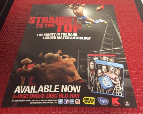 WWE Ladder Print Ad Poster Art (Frame Not Included) | eBay