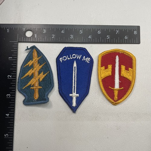 3 Sword Theme Patches United States Army (Inc. Infantry Training School ...