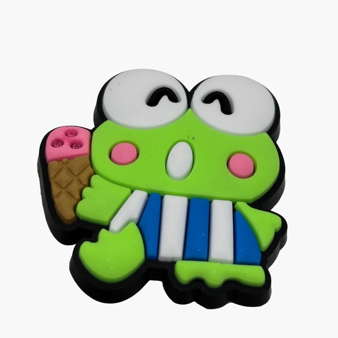 Kerokeropi Logo Plush Keychain Kero Keroppi Sanrio Meccha Japan