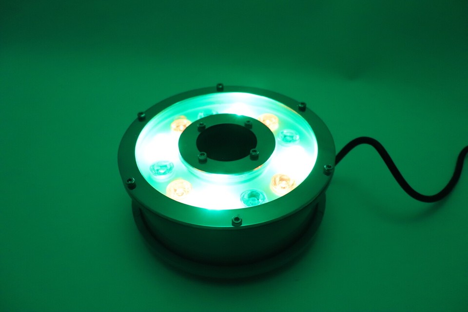 Ocean Mist LED Ring Light for Large Fountains - Multi-Color RGB, 12 x 1 ...