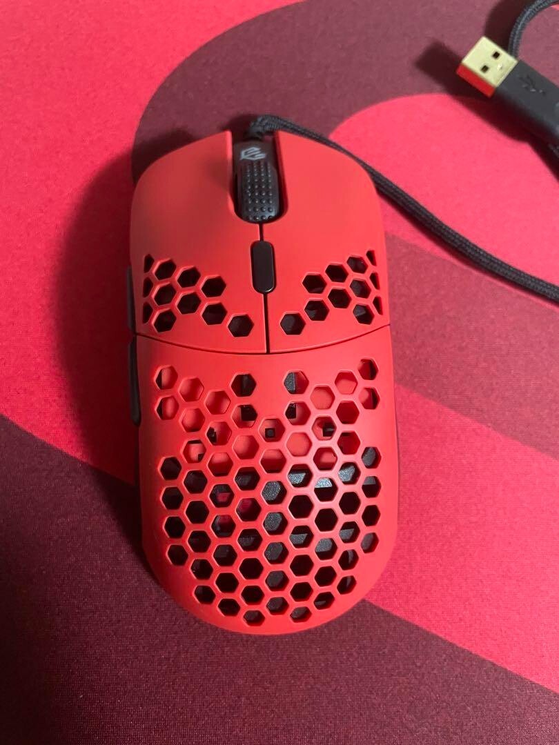 Gwolves Hati HTM Ultra Lightweight Honeycomb Design Wired Gaming Mouse ...