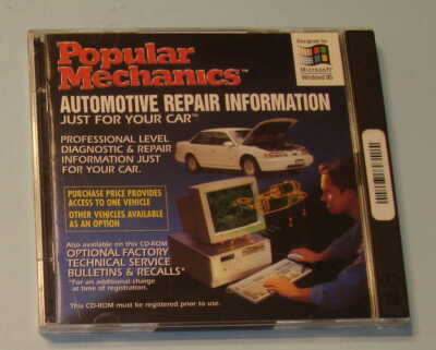 Popular Mechanics Auto Repair on 2-CD-ROMs - 1988-91 Ford, Chrysler ...