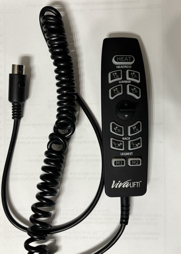 Pride Mobility Viva Lift Chair Radiance PLR9355 hand control remote ...