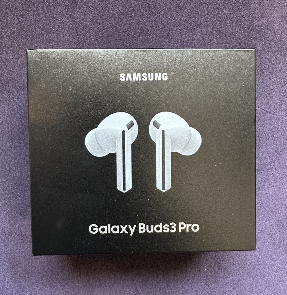 White Samsung Galaxy Buds3 Pro SM-R630 True Wireless Bluetooth Earbuds ...