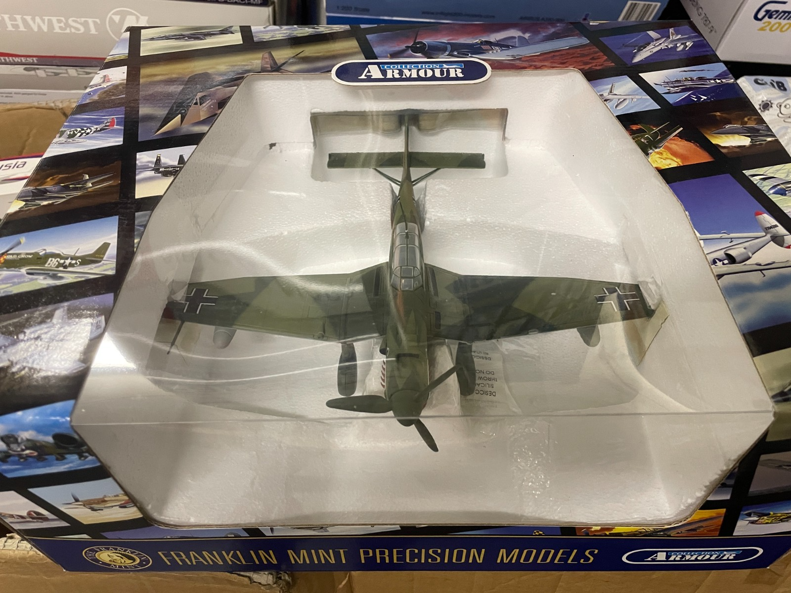 Franklin Mint/Armour 1:48 Luftwaffe Ju-87 Stuka (B11B266) 'Shark's ...