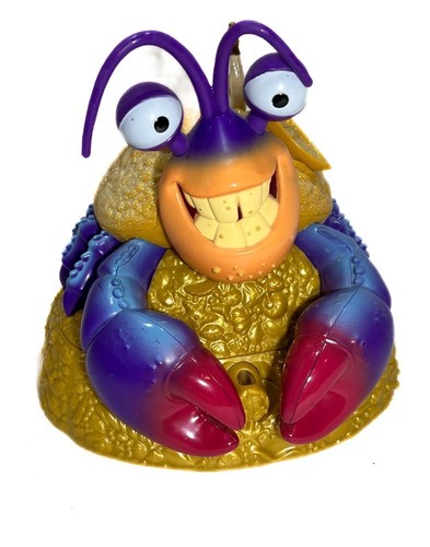 TESTED Moana Disney Jakks Musical Jewelry Box Singing Crab Lights Up 7 ...