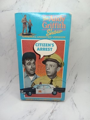 The Andy Griffith Show - Citizens Arrest (VHS, 1990) 84296054022| eBay