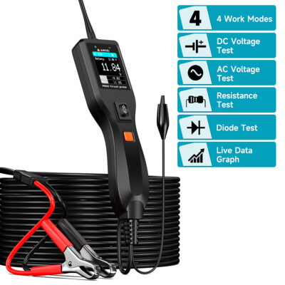 Automotive Power Circuit Probe Kit 12V 24V Volt Test Light Car Fuse ...