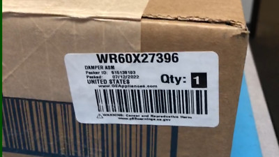 WR60X27396 New OEM Genuine GE Refrigerator Air Damper | eBay