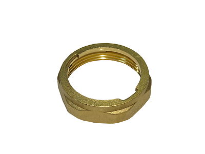 Central Heating Pump Valve Replacement Nut / Spare Brass Nut 1-1/2" BSP ...