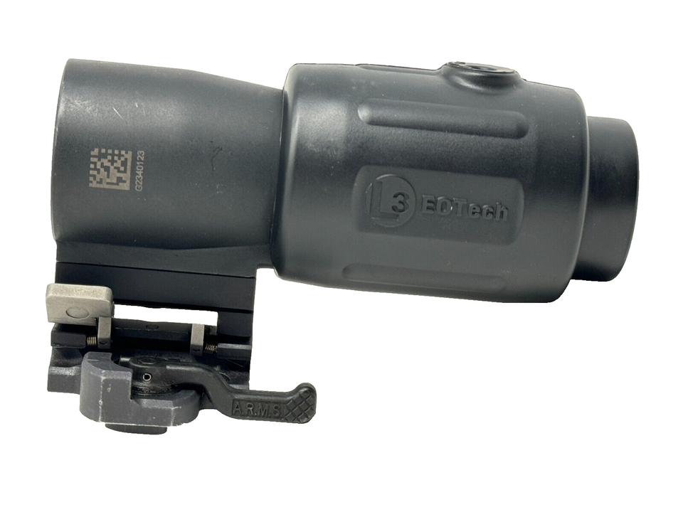 L3 EOTech G23 3x Magnifier w/ Samson Quickflip FTS Mount + A.R.M.S ...
