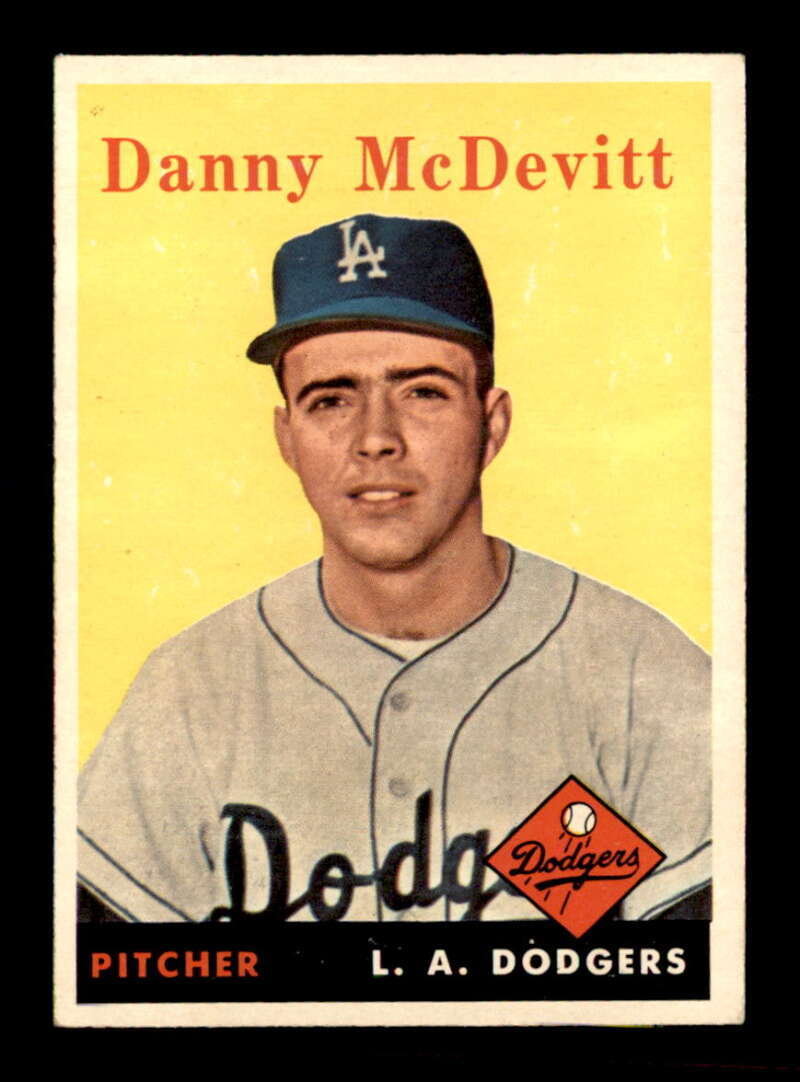 1958 Topps #357 Danny McDevitt RC EXMT+ X2858080 | eBay