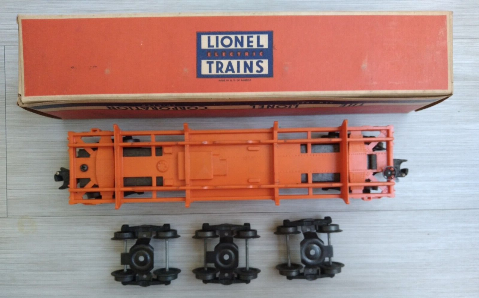 vintage Lionel 6362 RAIL TRUCK Car in Original Box / OB, New?NOS | eBay
