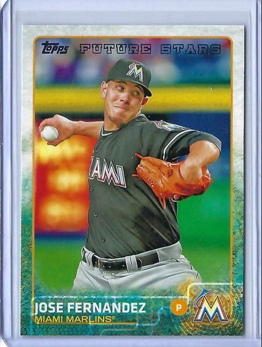2015 Topps Future Stars Jose Fernandez #603 Miami Marlins--A283 | eBay
