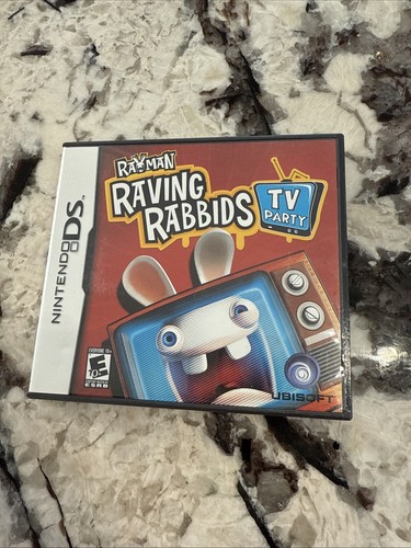 Nintendo DS (NDS) Rayman Raving Rabbids TV Party - Complete in Box CIB ...