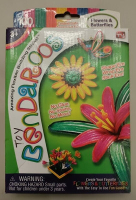Bendaroos Flexible Building Sticks, Family Fun Pack, Flowers & Butterflies Set | eBay
