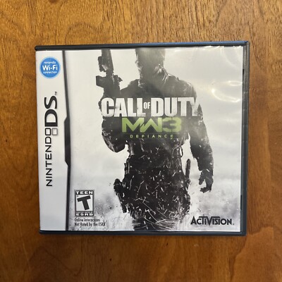 Call of Duty: Modern Warfare 3 - Defiance (Nintendo DS, 2011) Tested ...