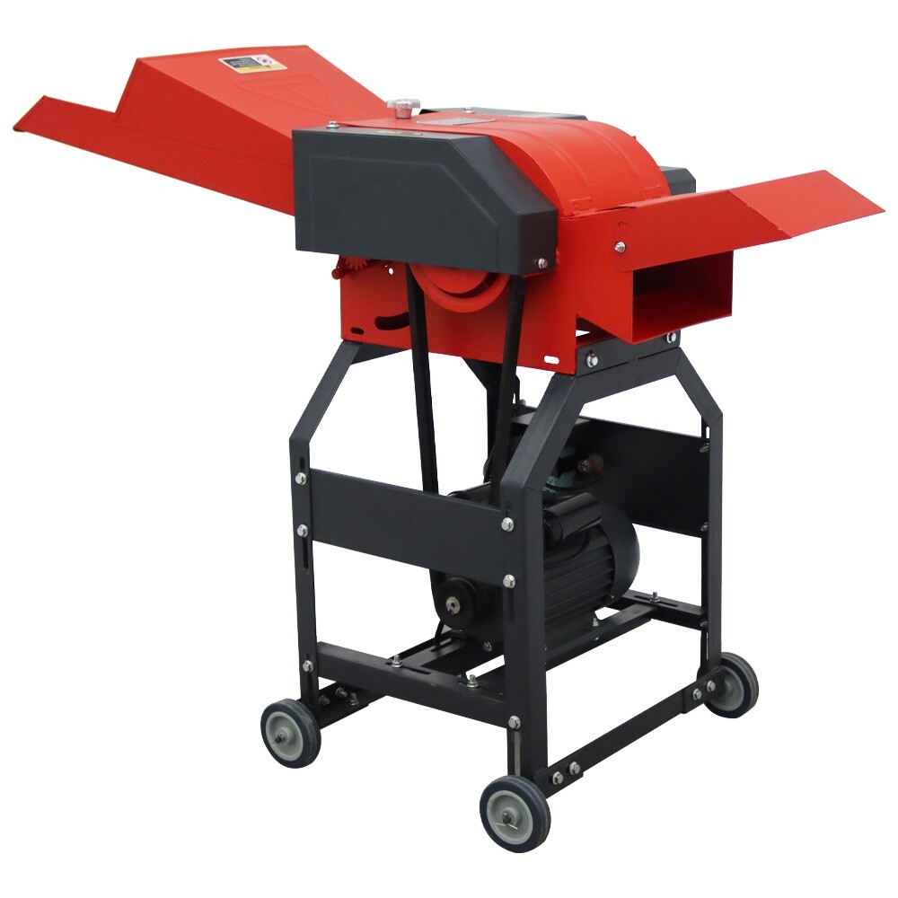 Hay Cutter Pulverizer 220V Powered Dry Wet Straw Cutter Hay Crusher ...