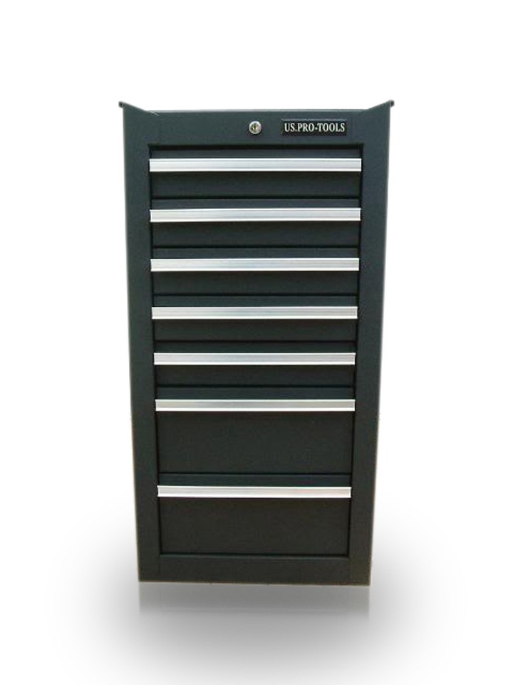 25 US PRO TOOLBOX TOOL CHEST SIDE HANG ON ADD ON ROLL CABINET TOOL BOX ...
