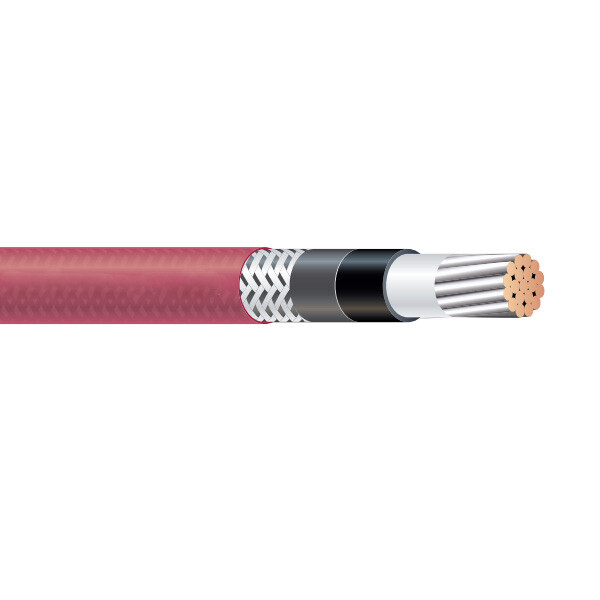 4 AWG Type L3 Central Office Power Cable With Braid RHH/RHW Wire 600V ...