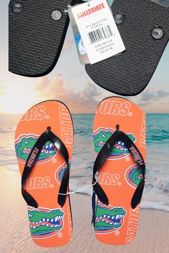 Florida Gators Men's Big Logo Unisex Beach Flip Flop Sandals Large M7/8 ...