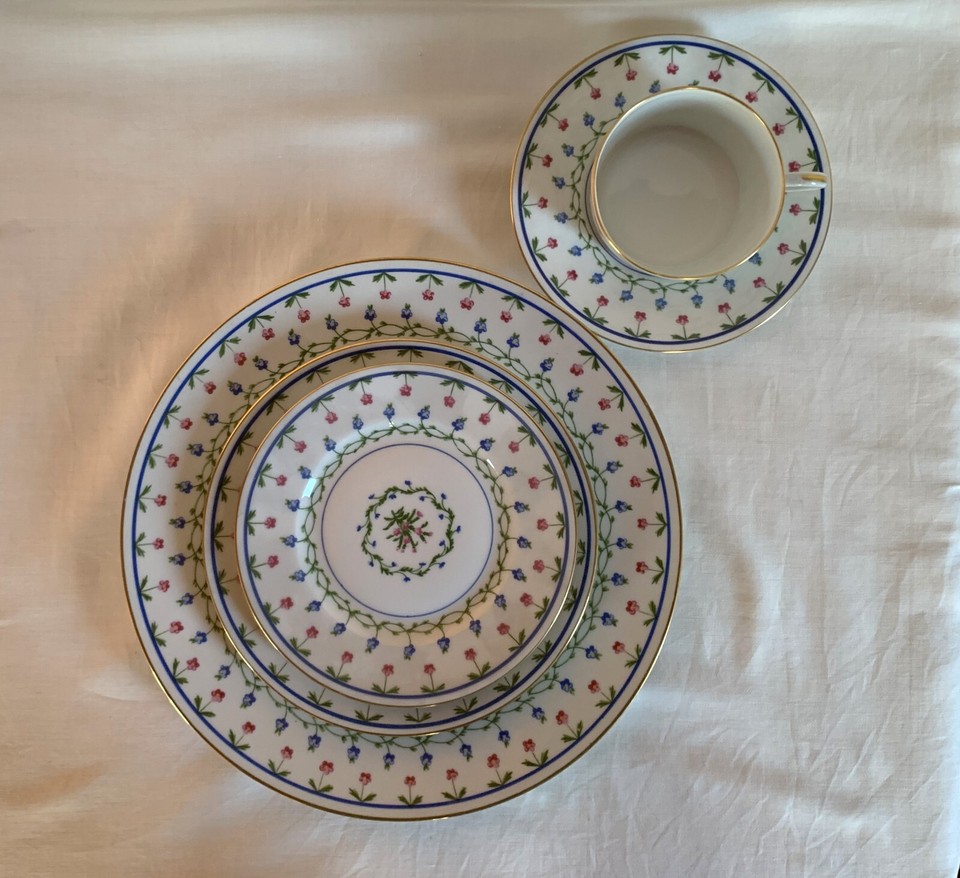 Ceralene Raynaud Limoges 5-piece dinner set . Pattern "Lafayette" | eBay
