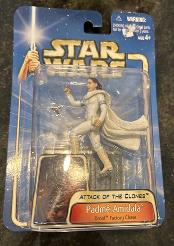STAR WARS PADME AMIDALA DROID FACTORY CHASE AOTC FIG. 4 HASBRO 2002 | eBay