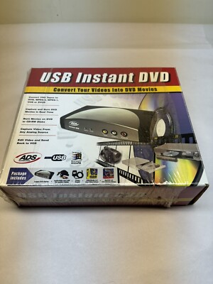 ADS Technologies USB Instant DVD USBAV-700 Create DVD Movies on Your ...