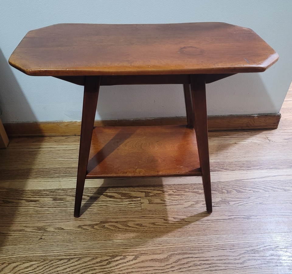 Cushman Colonial Mid Century Side Table | eBay