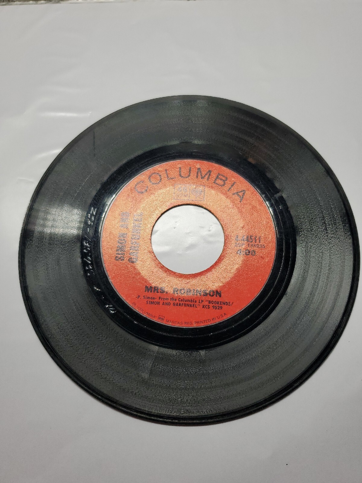 Simon And Garfunkel Mrs.Robinson/Old Friends/Bookends/ Columbia 45rpm ...