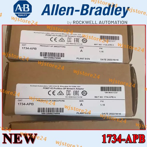 1734-APB NEW PLC Point I/O Profibus-DP Network Adapter Module 1734APB ...