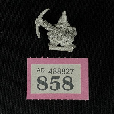 DWARFS MINER WARHAMMER FANTASY OLD WORLD METAL DWARVES DWARF PICK AXE ...