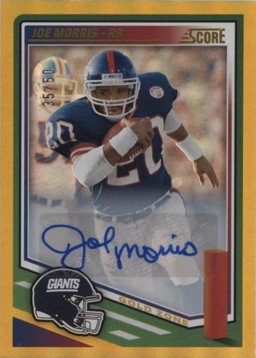 2025 Score - Joe Morris #49 Signatures Gold Zone /50 (AU) for sale ...