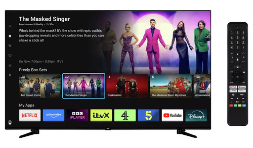 Bush 58 Inch 4K Smart TV UHD HDR LED TiVo Freely YouTube Netflix WiFi ...