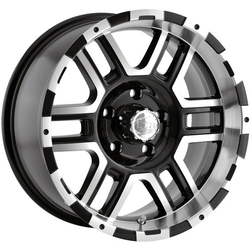Ion 179 16x8 5x135 +10mm Black/Machined Wheel Rim 16" Inch 729419062156 ...